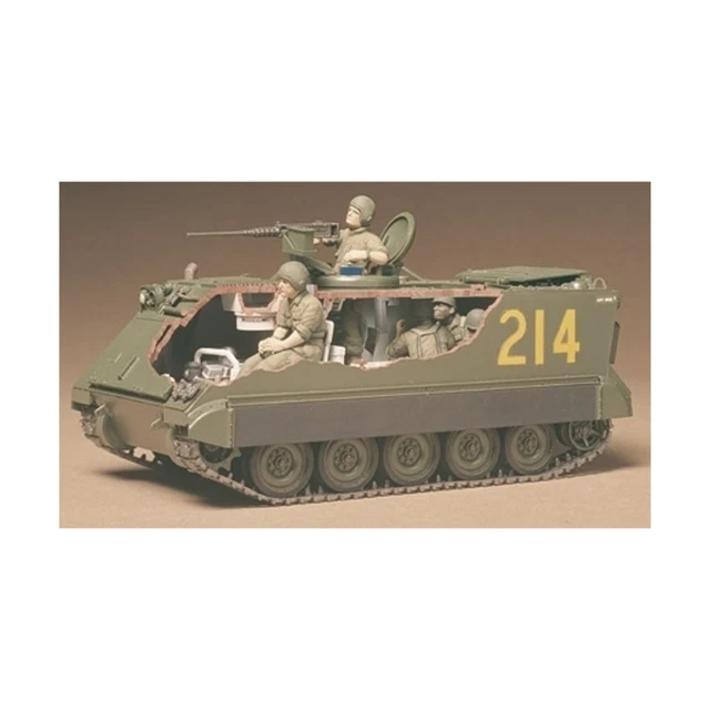 TAMIYA MILITARY MODEL 1:35 U.S. Armored Personnel Carrier M113 VG+/NM ...