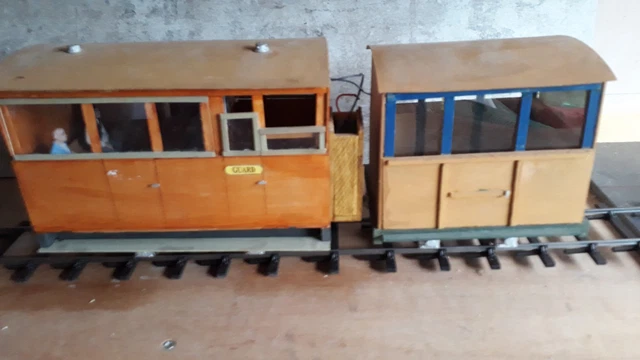 G-SCALE 45MM GAUGE SCRATCHBUILT COACHES £16.15 - PicClick UK