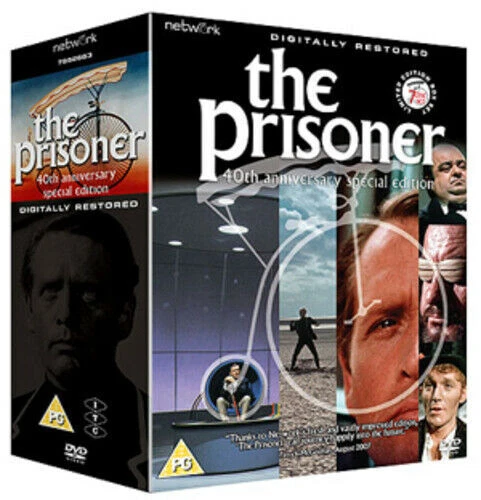 THE PRISONER THE Complete Series Patrick McGoohan Jackson 7 DVD Region ...