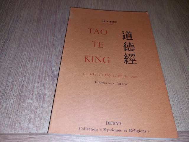 TAO TE KING / Lao Tseu EUR 15,00 - PicClick FR