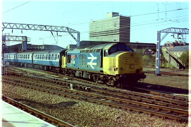 35MM RAILWAY COLOUR Negative Class 37 426 at Crewe £1.75 - PicClick UK
