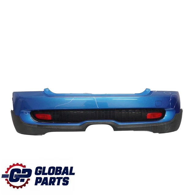 MINI COOPER S R56 R57 Complete Rear Bumper Trim Panel Laser Blue - A59 ...