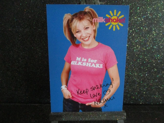 NAOMI WILKINSON PRE-PRINT Milkshake Original Cast Card. Tv Presenter ...