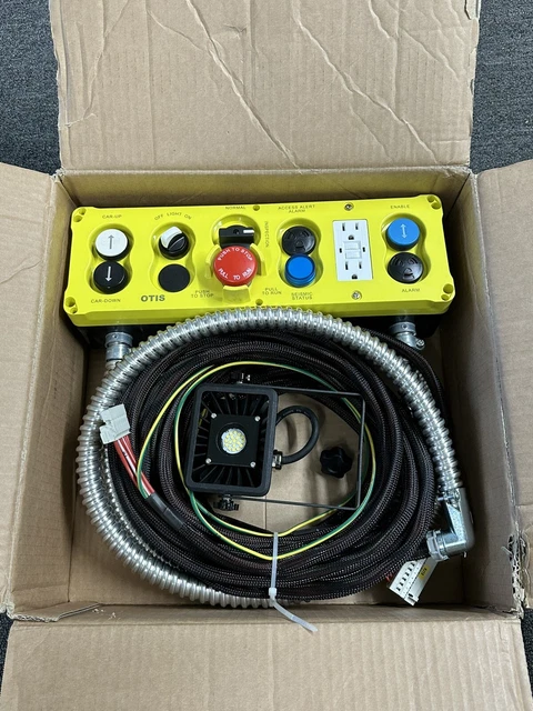 OTIS OMS074W001 ~ Elevator Top of Car Car Inspection Control Box ...