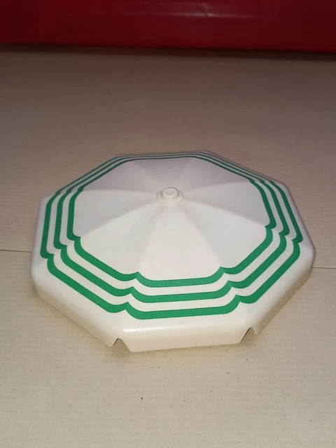 PLAYMOBIL ÉPOQUE 1900 Parasol Blanc Et Vert Marchande De Fleurs 5343 ...