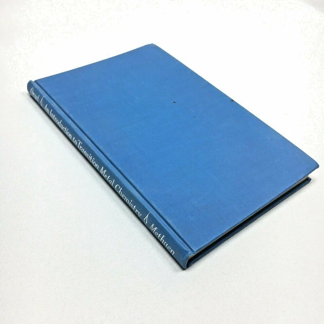 VINTAGE 1962 INTRODUCTION TO TRANSITION-METAL CHEMISTRY Ligand-Field ...