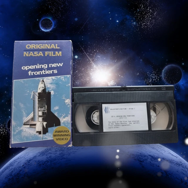 VHS SPACE NASA Original NASA Film; Opening New Frontiers Collector's ...
