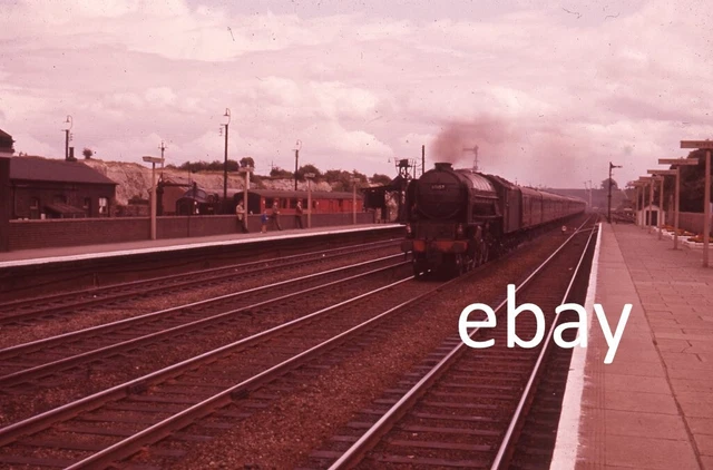 ORIGINAL 35MM RAILWAY SLIDE BR LNER CLASS A1 STEAM LOCO 60157 AT ...
