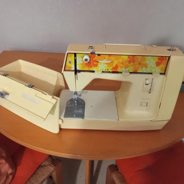 MACHINE À COUDRE SINGER STARLET made in France KEMA KEUR 354 CEBEC ...