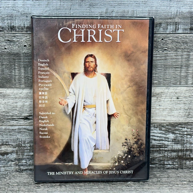 FINDING FAITH IN Jesus Christ DVD The Ministry and Miracles of Jesus ...