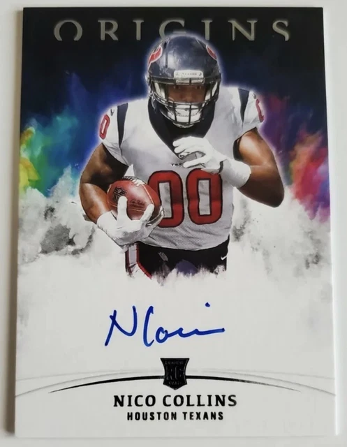 2021 PANINI ORIGINS Nico Collins Houston Texans Autograph RA-NC RC EUR ...