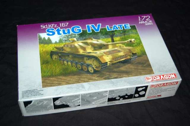DRAGON 1/72 SCALE Sd.Kfz.167 Sturmgeschutz StuG IV Late Production ...
