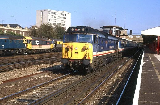 ORIGINAL 35MM colour slide of 50002 BR class 50 diesel loco £2.50 ...