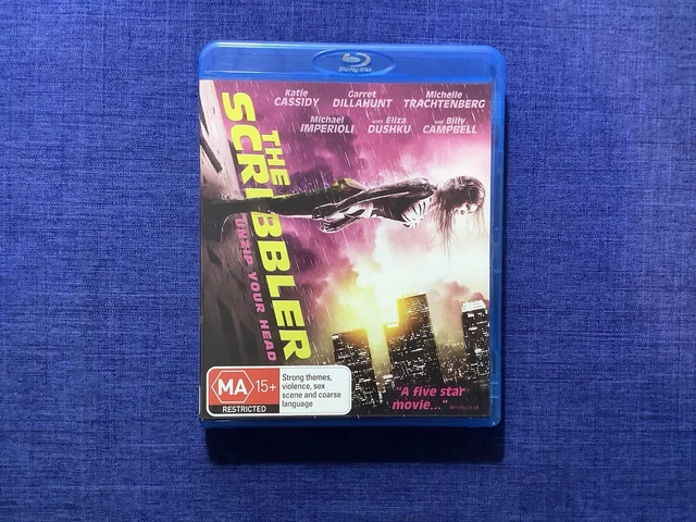 THE SCRIBBLER (BLU-RAY, 2014) Katie Cassidy , Eliza Dushku - Like New ...