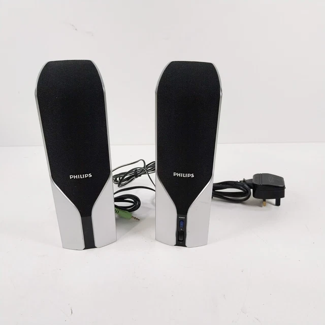 PHILIPS MULTIMEDIA SPEAKER System Model SPA 3200/00 £19.99 - PicClick UK