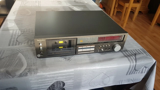 TECHNICS RS-M255X DECK Cassette Stereo Microprocessore Controllo Logico ...