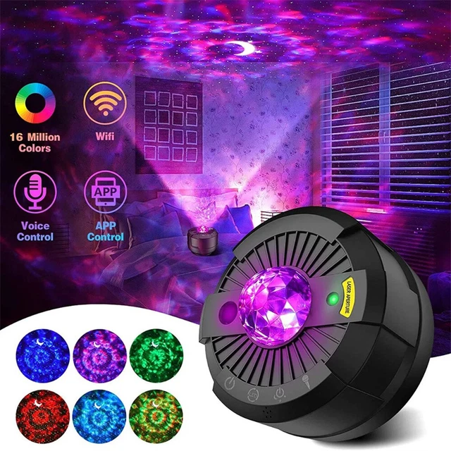 TUYA SMART WIFI Music Projector Light Starry Sky Galaxy Star for Home ...