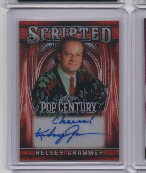 2025 LEAF POP Century Kelsey Grammer Auto 1/1 Cheers! £161.46 - PicClick UK