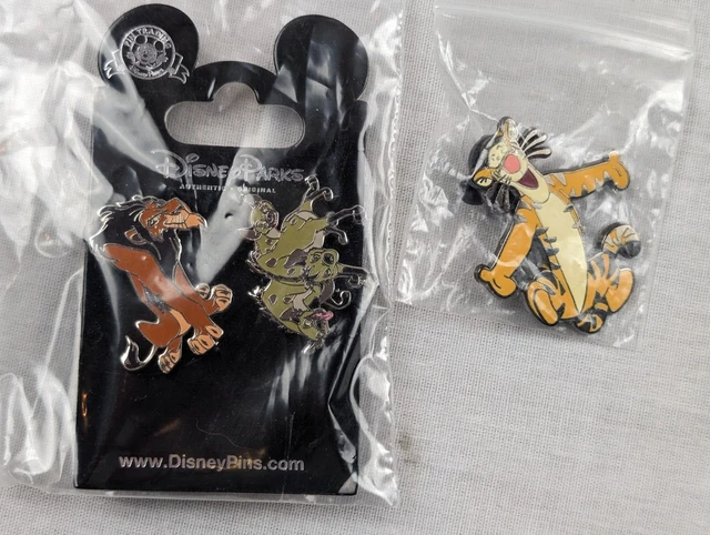 DISNEY'S LION KING Scar & Hyenas 2 Pin Set + 2008 Bouncing Tigger £10.13 - PicClick UK