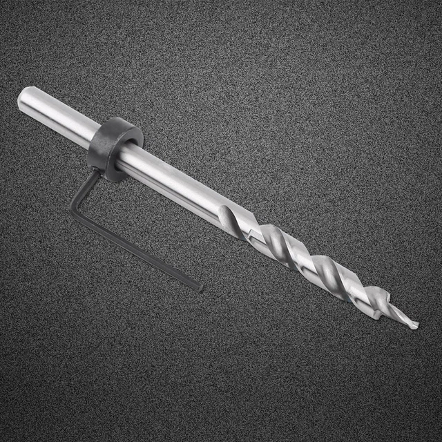 3/8INCH LIP AND Spur Point Drill Bit Round Shank With Adjustable Depth ...