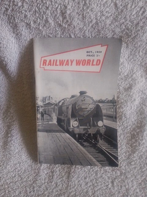 BACK ISSUE: RAILWAY World magazine: October 1959. £3.99 - PicClick UK