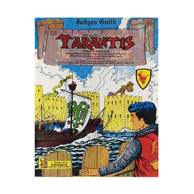 JUDGES GUILD DONJONS et Dragons Module Tarantis VG+ EUR 205,97 ...