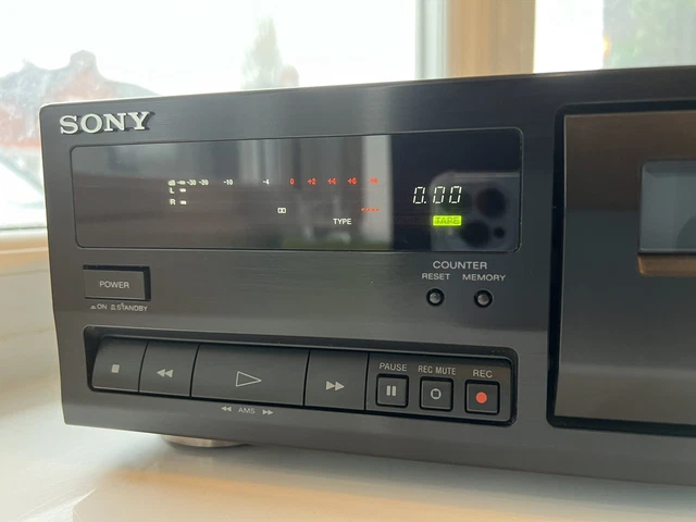 SONY TC-K661S 3-HEAD Single Compact Cassette Deck HX Pro Dolby NR B/C/S ...