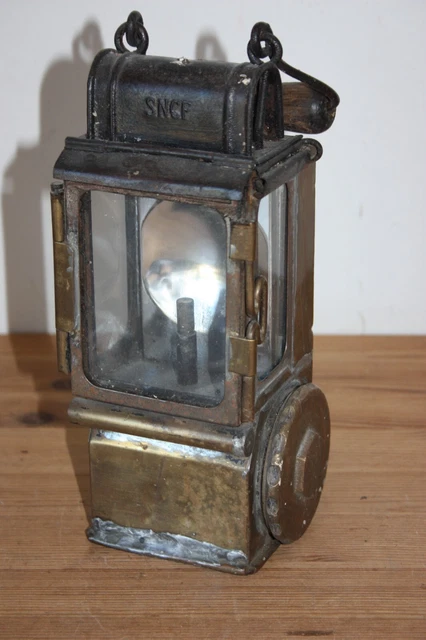 ANCIENNE LAMPE SNCF Chemineaux Albert Butin EUR 60,00 - PicClick FR