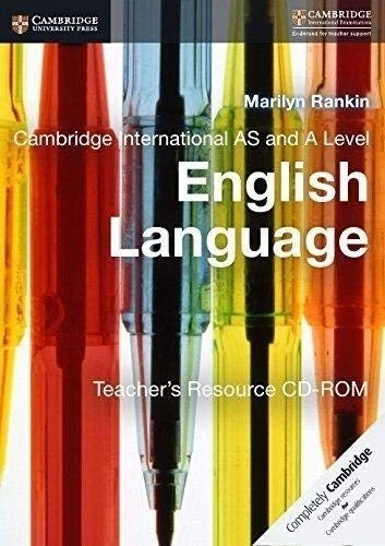 CAMBRIDGE INTERNATIONAL AS and A Level English Language - (CD-ROM) £19. ...