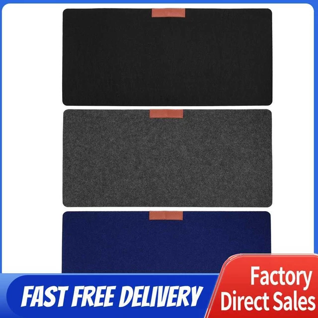 OFFICE COMPUTER DESK Table Mat Keyboard Mouse Pad Felt Laptop Cushion ...