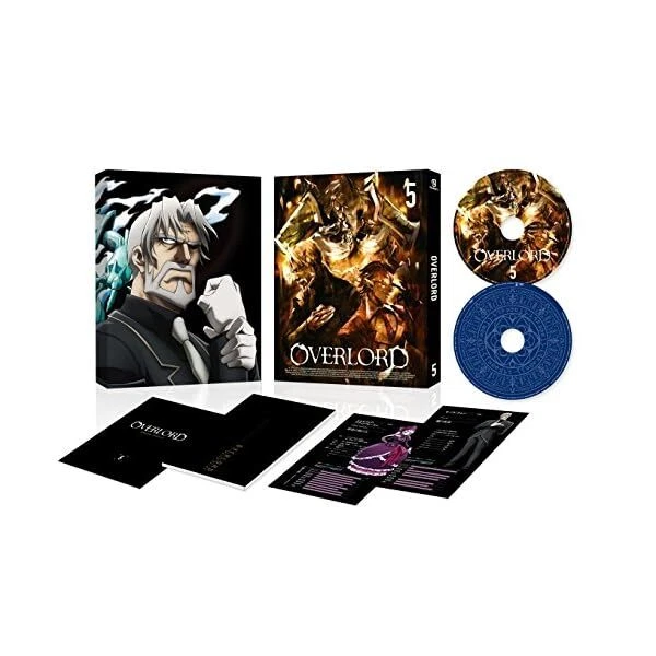 OVERLORD OVER LORD Vol.5 Limited Edition Blu-ray Soundtrack CD Book ...