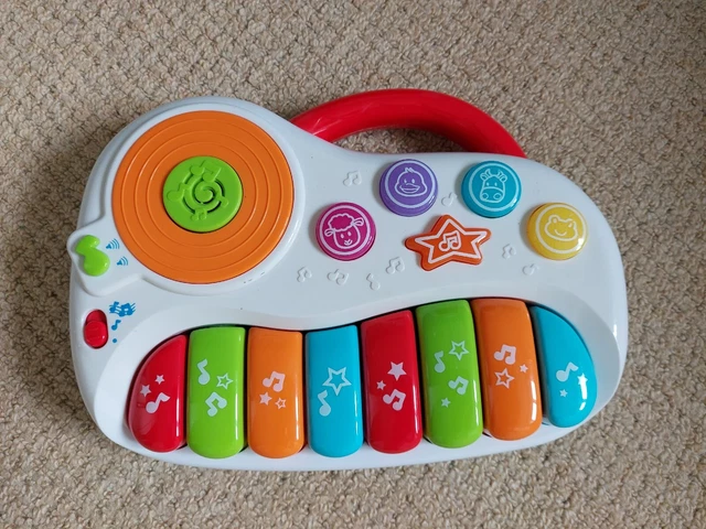 CHAD VALLEY ANIMAL & Music Note Keyboard Piano Pre School Toddler ...