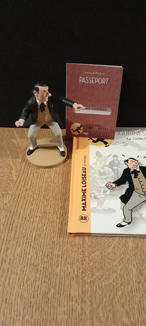 FIGURINE TINTIN COLLECTION Officielle Maxime Loiseau Numero 88 EUR 50 ...