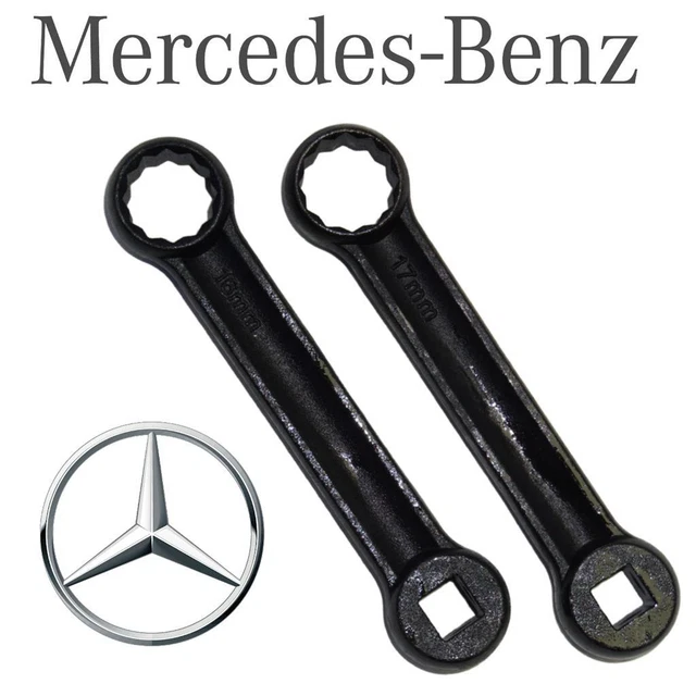 MERCEDES BENZ ENGINE Mount Bolts Spanner Tool 16 & 17mm 2pc Set £12.99 ...
