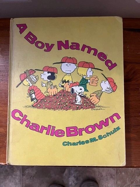 A BOY NAMED Charlie Brown - Charles Schulz-Good Condition Hard Cover ...