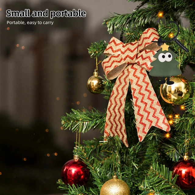 CARTOON ID TAGS Suitcase Christmas Tree Keychain Cute Travel Labels $20 ...