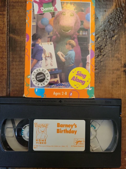 BARNEY - BARNEYS Birthday (VHS, 1992) £4.17 - PicClick UK