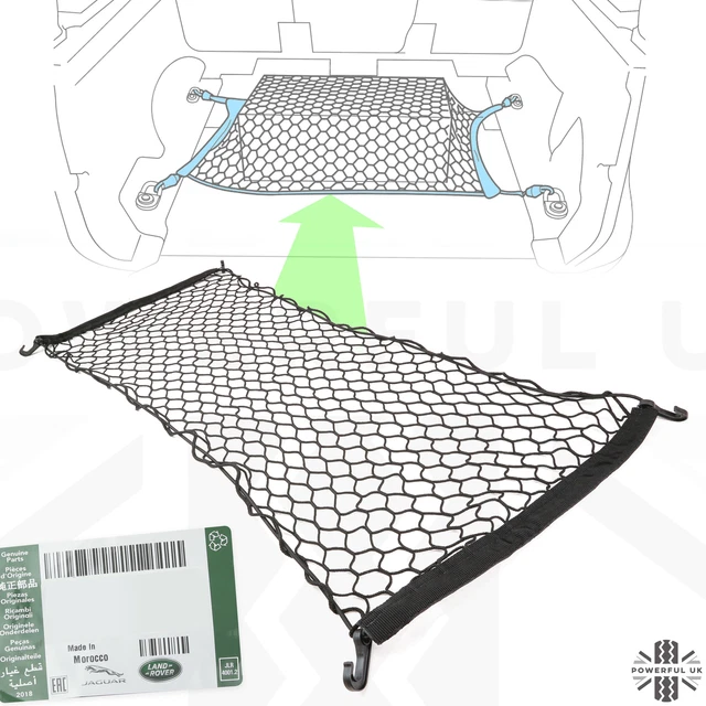 GENUINE LAND ROVER Loadspace boot luggage net cargo for Defender L663 £ ...