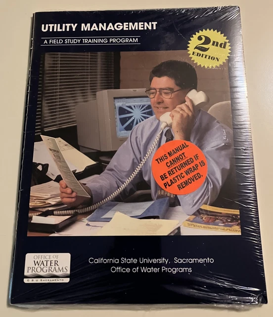 UTILITY MANAGEMENT: A Field Study Training Program 2nd Edition, sealed ...