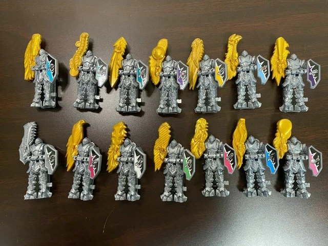 POWER RANGERS DINO Fury Ryusoulger Gray Ryusoul 14p Set Morpher BANDAI ...