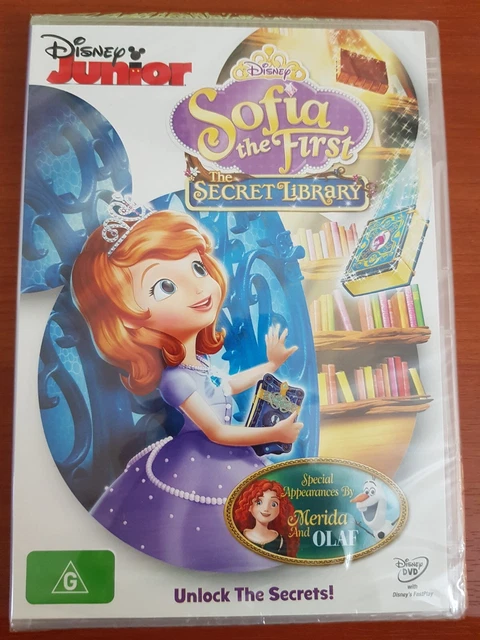 SOFIA THE FIRST The Secret Library Dvd - New & Sealed Minor Box Damage ...