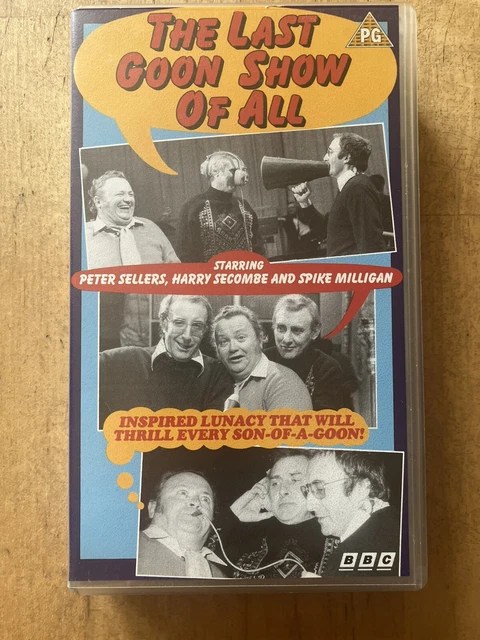 THE LAST GOON Show Of All VHS BBC 1990 Milligan Sellers Secombe £8.00 ...