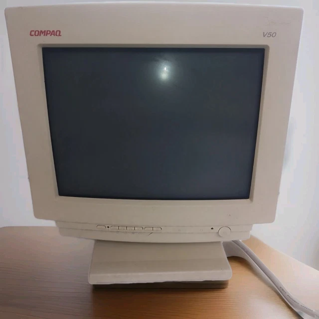 VINTAGE COMPAQ V70 CRT Monitor £77.29 - PicClick UK