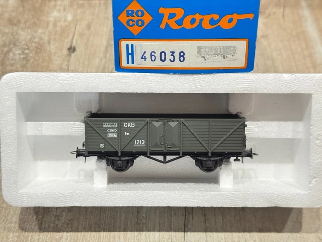 ROCO 46038 CARRO Waren Geöffnet Gkb Skala H0 EUR 33,00 - PicClick DE