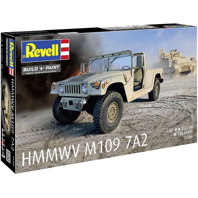 REVELL 1/35 MILITARY Vehicle HMMWV M109 7A2 Model Kit NEW Unassembled Unpainted £31.99 - PicClick UK