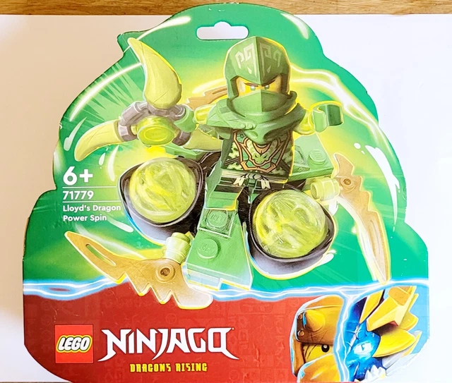 LEGO 71779 NINJAGO Lloyd's Dragon Power Spinjitzu Spin 56 Set Bambini Età 6+ EUR 13,99 - PicClick IT