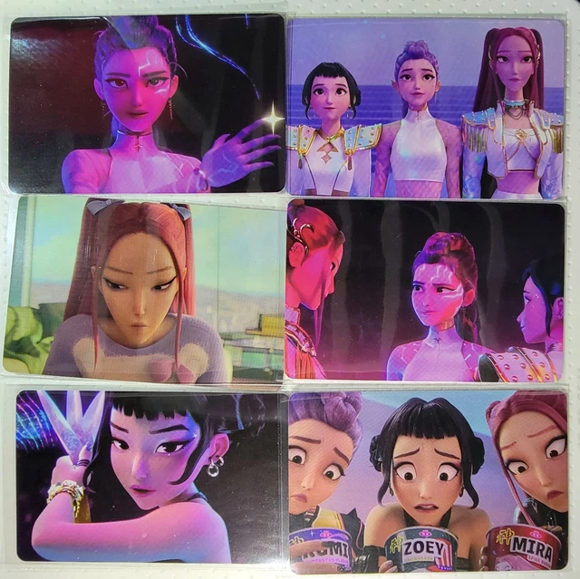 KPOP DEMON HUNTERS Anime CUSTOM CARDS 6 Set £3.80 - PicClick UK