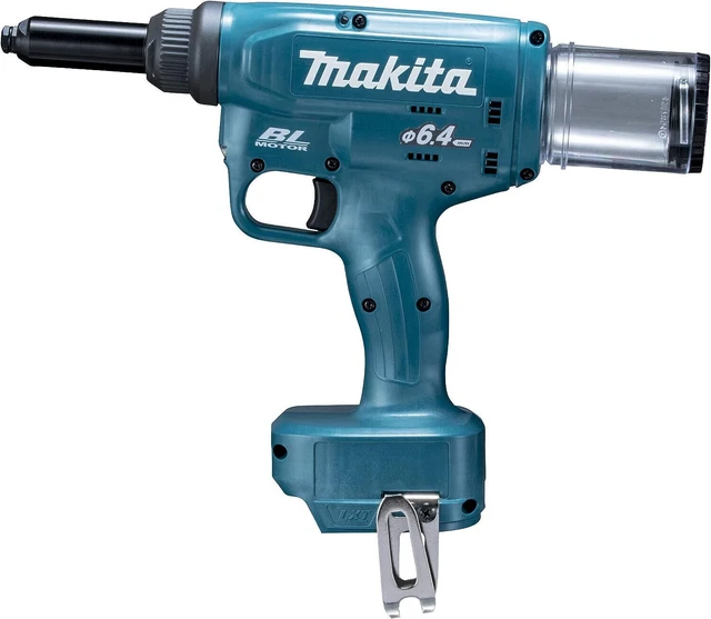 MAKITA 18V RECHARGEABLE riveter RV250DZ (with accessories set for 4.8/6 ...