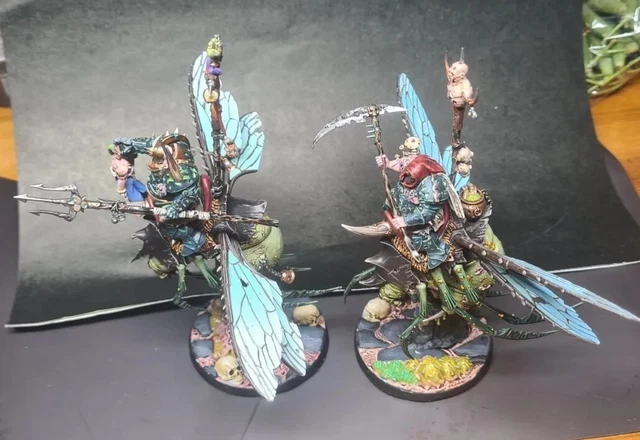 DIPINTO WARHAMMER AOS Pusgoyle Blightlords Age of Sigmar Nurgle Pro EUR ...