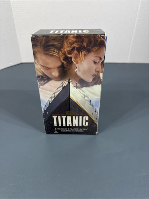 TITANIC - 2 VHS Tape Set Paper Sleeves - Epic Romance Drama £6.33 ...